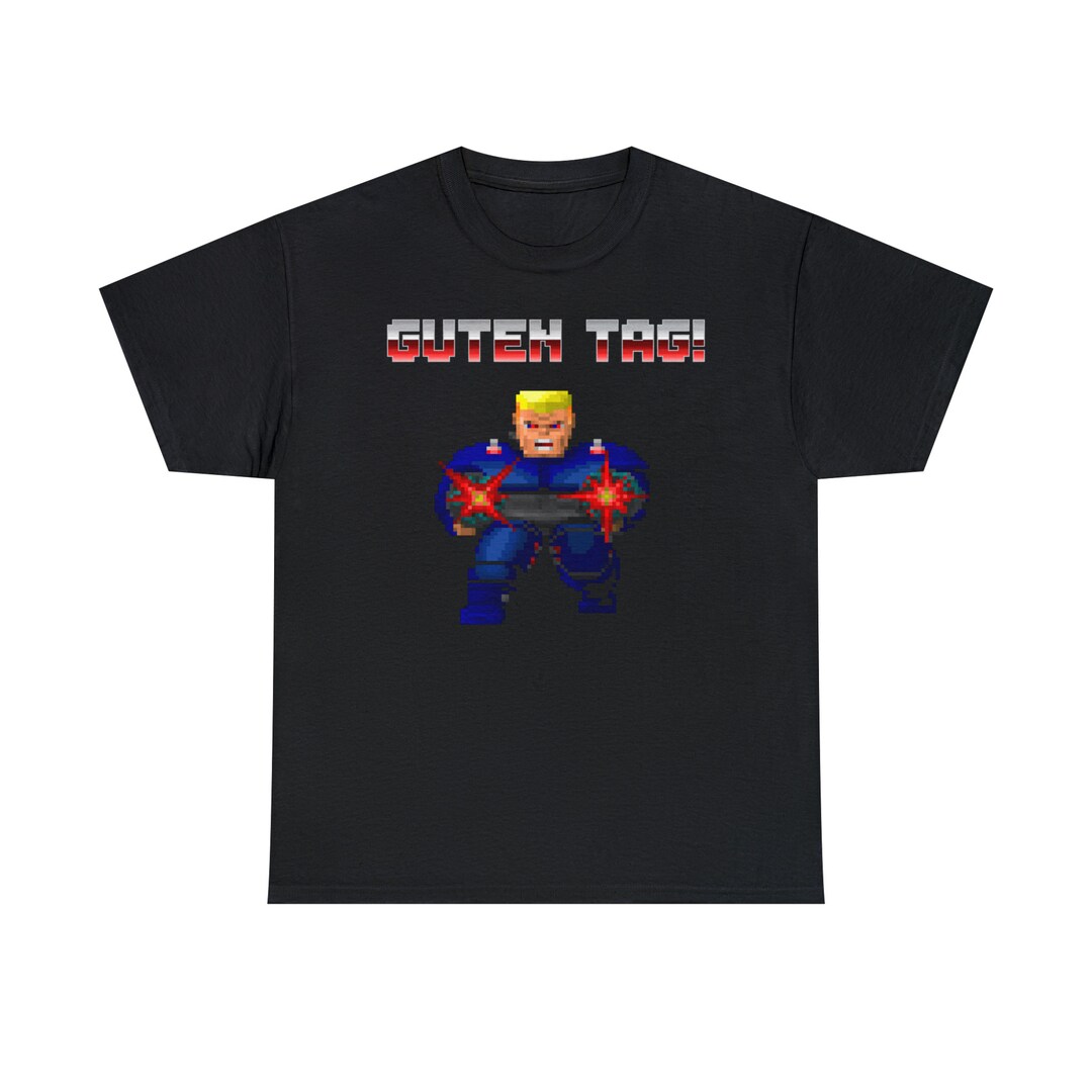 Wolfenstein 3D Hans Grosse "guten Tag!" T-shirt - Etsy