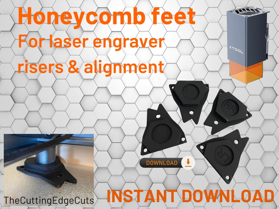 Honeycomb Riser & Alignment for Laser Engraver digital - Etsy