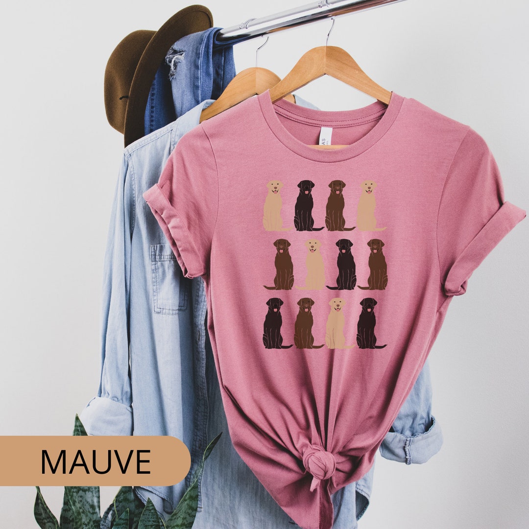 Simple Labrador Retriever Shirt, Chocolate Lab Shirt, Black Labrador ...