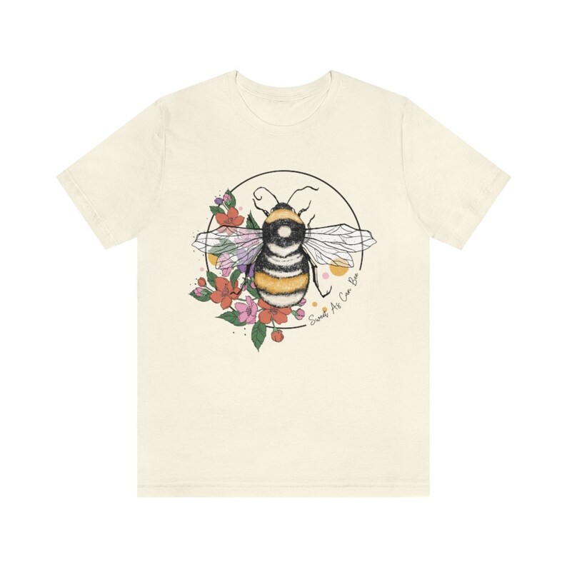 Sweet as Can Bee Shirt, Bee Lover Gift, Inspirational Top, Retro T ...
