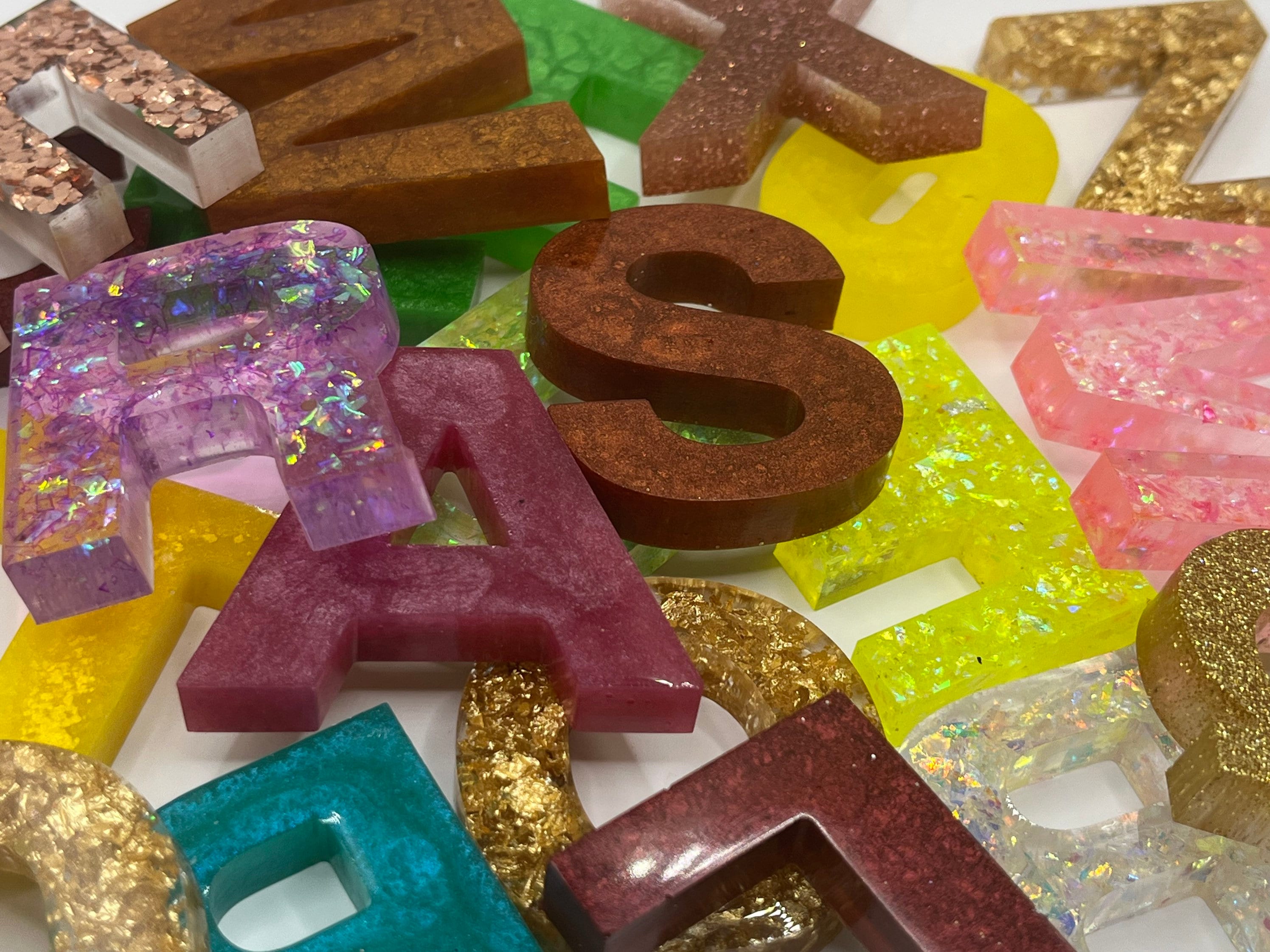 Resin Alphabet & Number Learning Set, Preschool, Teaching, Custom - Etsy