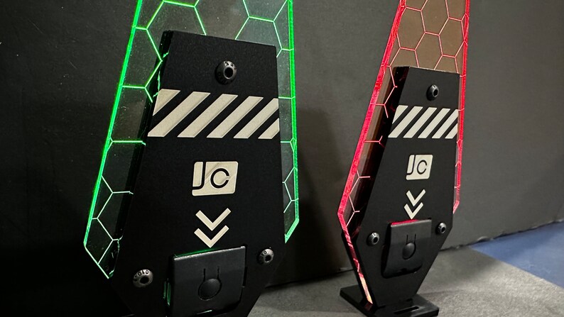 LED Mecha Rabbit Headphone Cyberpunk LED Headset Gear - Color Changing ...