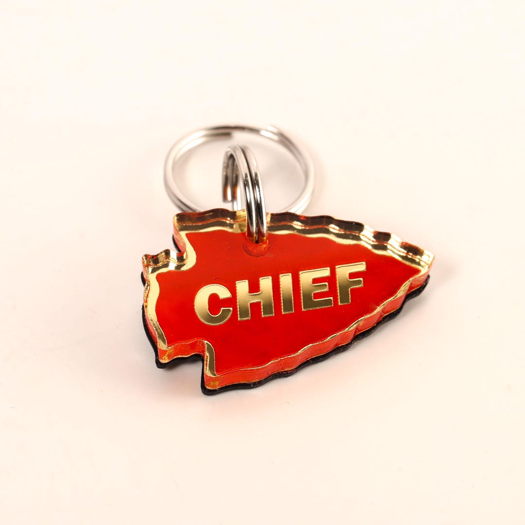 Personalized Arrowhead Pet Tag, Chief Pet Tag, Chief Cat Tag, Chief Dog ...