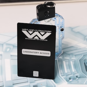 Personalized Weyland Yutani Access ID Laser Engraved Aluminum - Gift ...