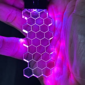 Cyberpunk Keychain - Color Changing - Stocking Stuffer -light up ...