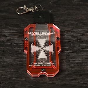 LED Biohazard Access Key Pendant - Cyberpunk Accessory - Cyberwear ...