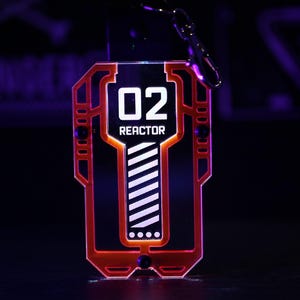 LED Cyberpunk Emergency Access Key Pendant - Cyberwear - Futuristic ...