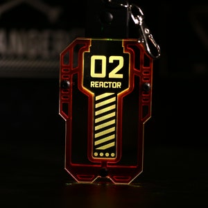 LED Cyberpunk Emergency Access Key Pendant - Cyberpunk Accessory ...