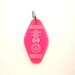 Custom Retro Motel Key Fob, Use Your Custom Text or Your Logo - Etsy