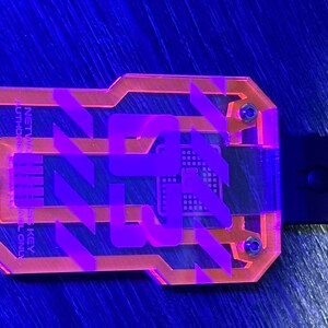 LED Cyberpunk Emergency Access Key Pendant Cyberpunk - Etsy