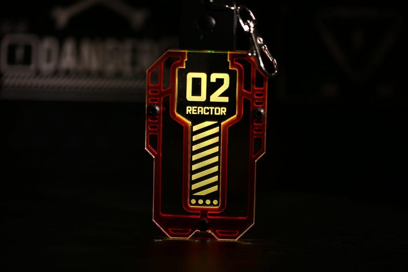 LED Cyberpunk Emergency Access Key Pendant - Cyberwear - Futuristic ...