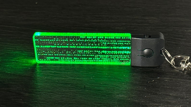 Cyberpunk Keychain Color Changing Stocking Stuffer light - Etsy