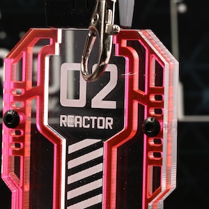 LED Cyberpunk Emergency Access Key Pendant - Cyberpunk Accessory ...