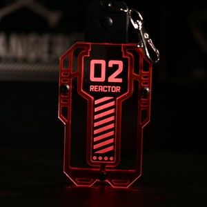 LED Cyberpunk Emergency Access Key Pendant Cyberpunk - Etsy