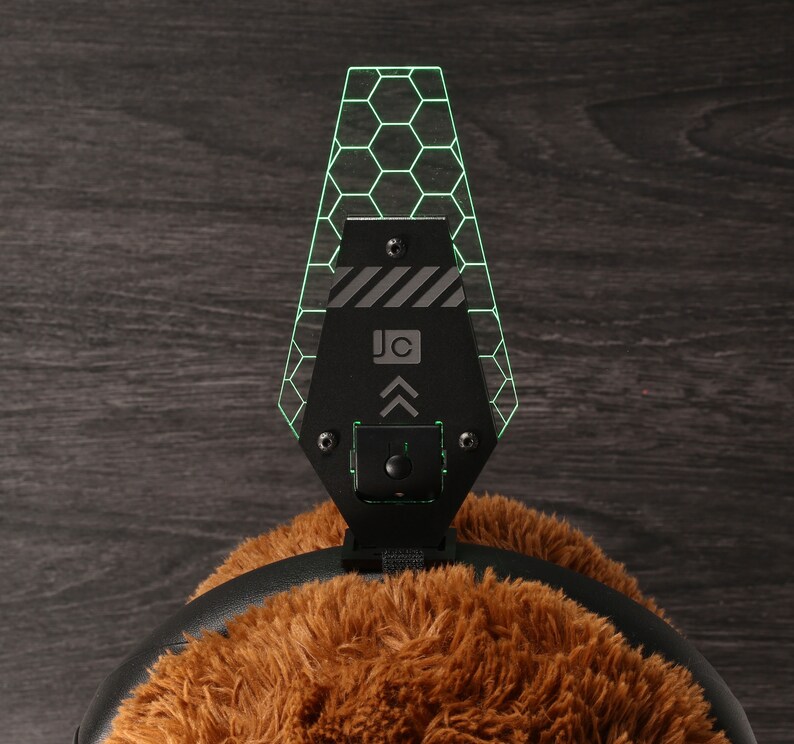 LED Mecha Rabbit Headphone Cyberpunk LED Headset Gear - Color Changing ...