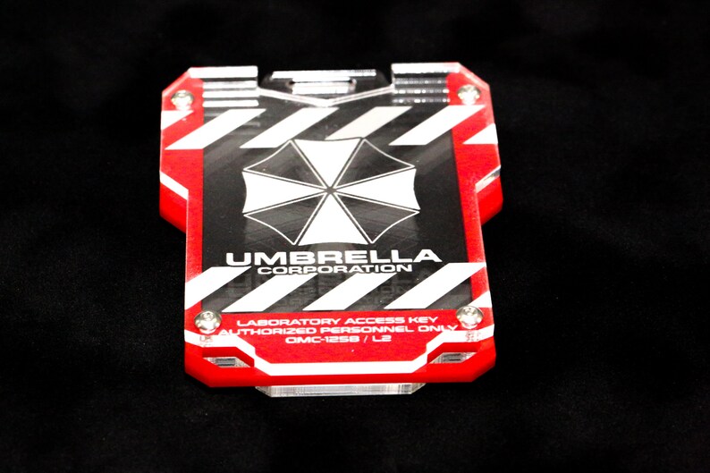 Umbrella Corp Cyberpunk Keycard Style Card ID Holder - Etsy