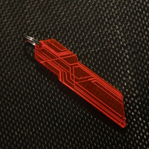 Cyberpunk Black Light Glow Pendant - Cyberpunk UV Reactive Pendant ...