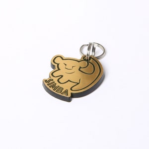 Personalized Simba Pet Tag - Simba Dog Tag - Simba Cat Tag - Lion Cub ...