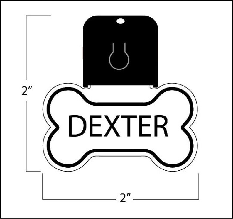 Personalized LED Dog Tag - Light up Dog Tag - Color Changing - Stocking ...