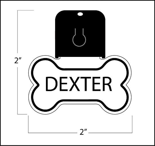 Personalized LED Dog Tag - Light up Dog Tag - Color Changing - Stocking ...