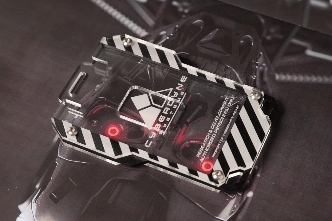 Cyberdyne Cyberpunk Keycard Style Card ID Holder - Fans of Terminator ...