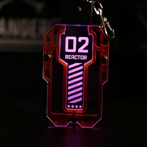 LED Cyberpunk Emergency Access Key Pendant Cyberpunk Accessory ...