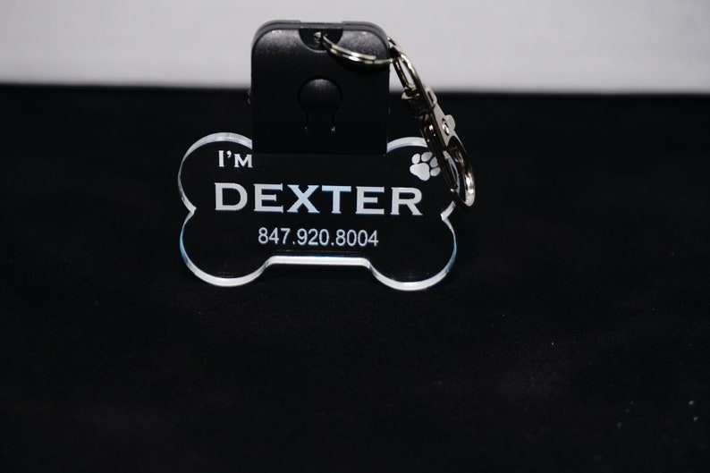 Personalized LED Dog Tag Light up Dog Tag Color Changing - Etsy