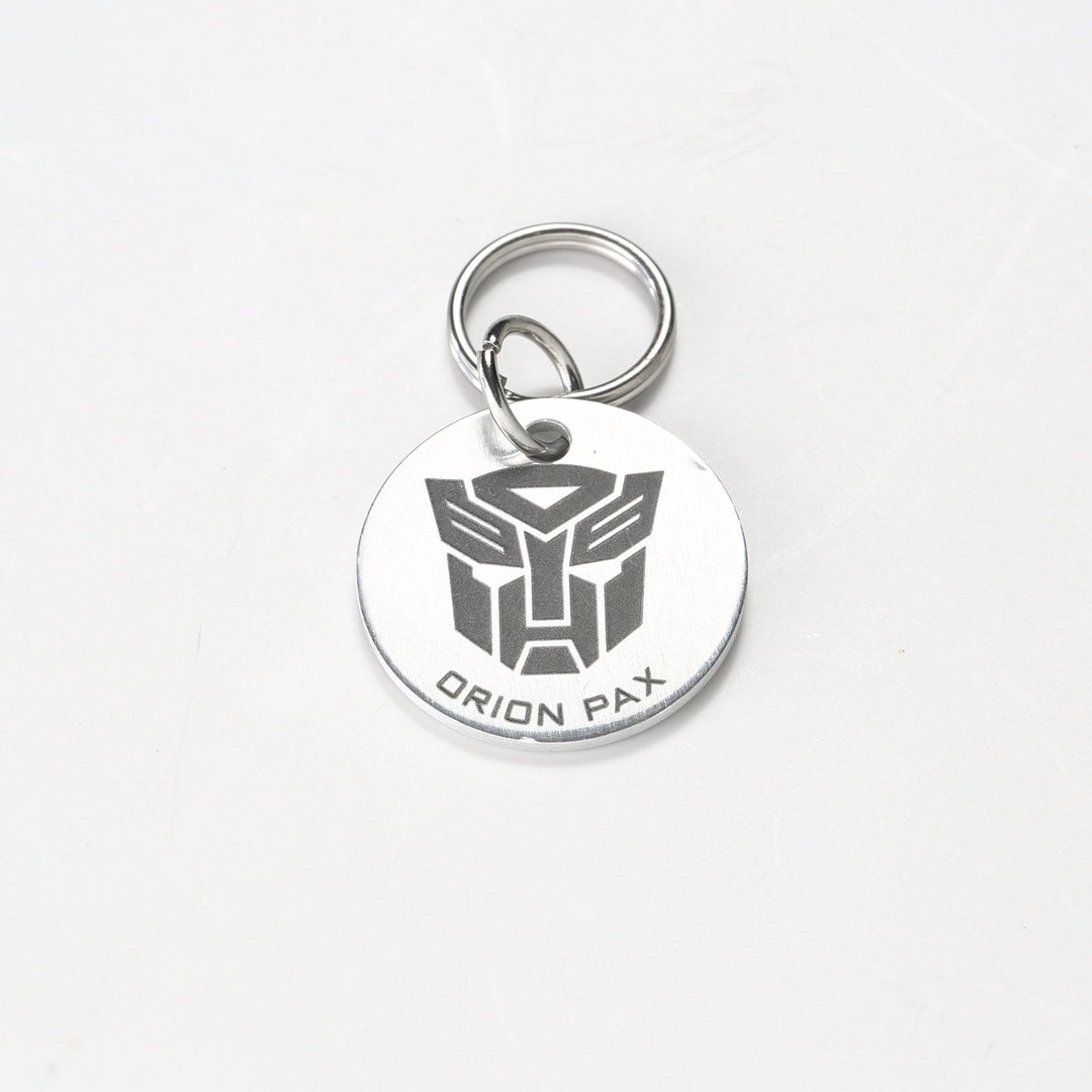 Personalized Decepticon Pet Tag, Personalized Autobots Pet Tag , Sci-fi ...