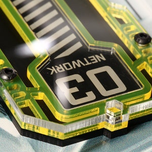 Futuristic Cyberpunk Inspired Emergency Key Necklace Pendant ...