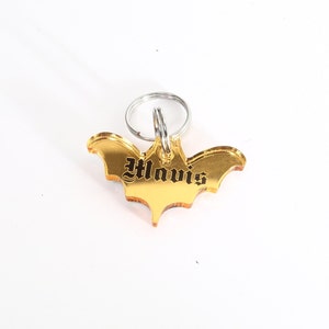 Personalized Bat Pet Tag or Human ID Tag, Perfect Tag for Cats, 10 ...