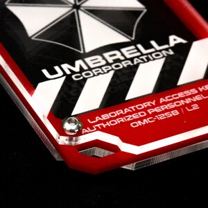 Umbrella Corp Cyberpunk Keycard Style Card ID Holder - Etsy
