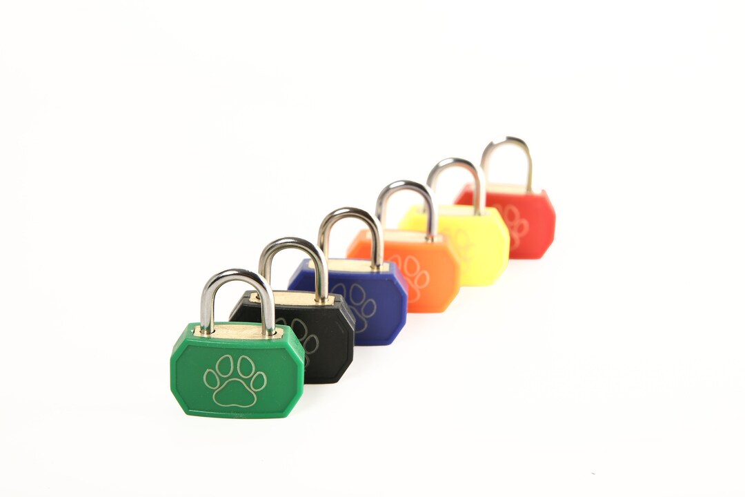 Personalized Puppy Play Collar Locks - Puppy Play Cuff Locks - Great ...