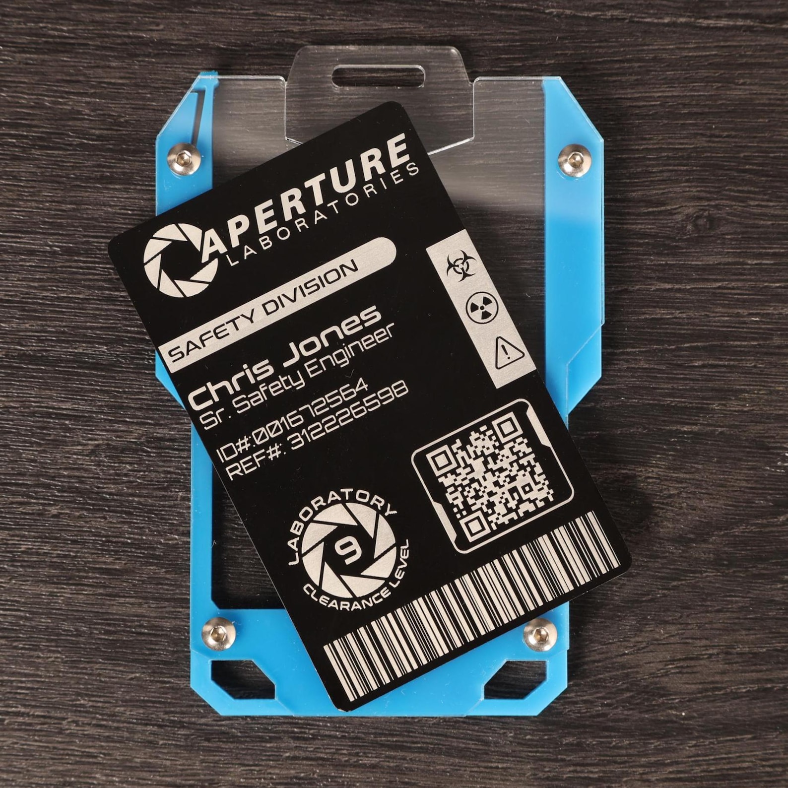 Personalized Aperture Laboratories Access ID Laser Engraved Aluminum ...