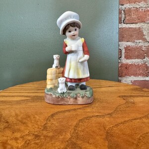 Porcelain Figurines | Set of (2) - Etsy