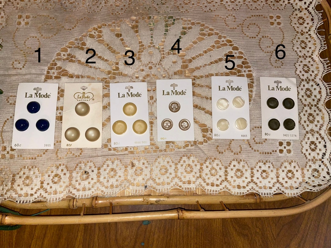 Vintage La Mode Buttons - Etsy