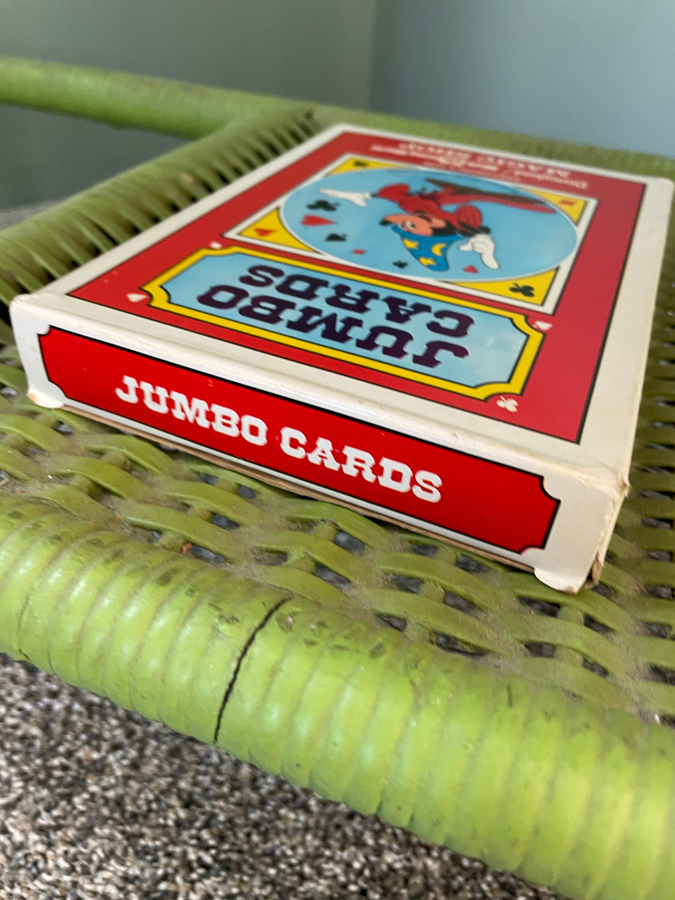 Walt Disney World Jumbo Deck of Cards - Etsy