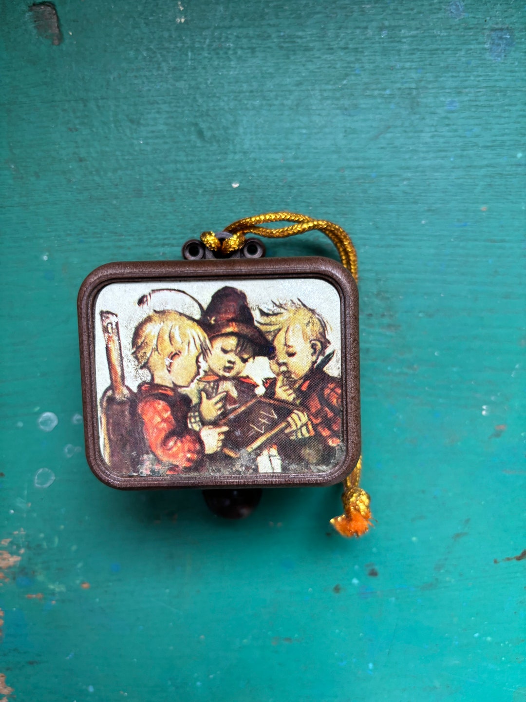 Hummel Children Hanging Pull String Music Box - Etsy