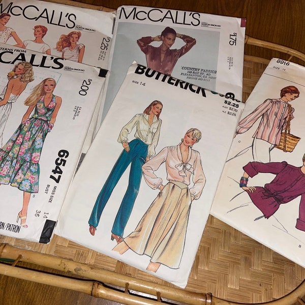 Vintage Sewing Patterns - Etsy