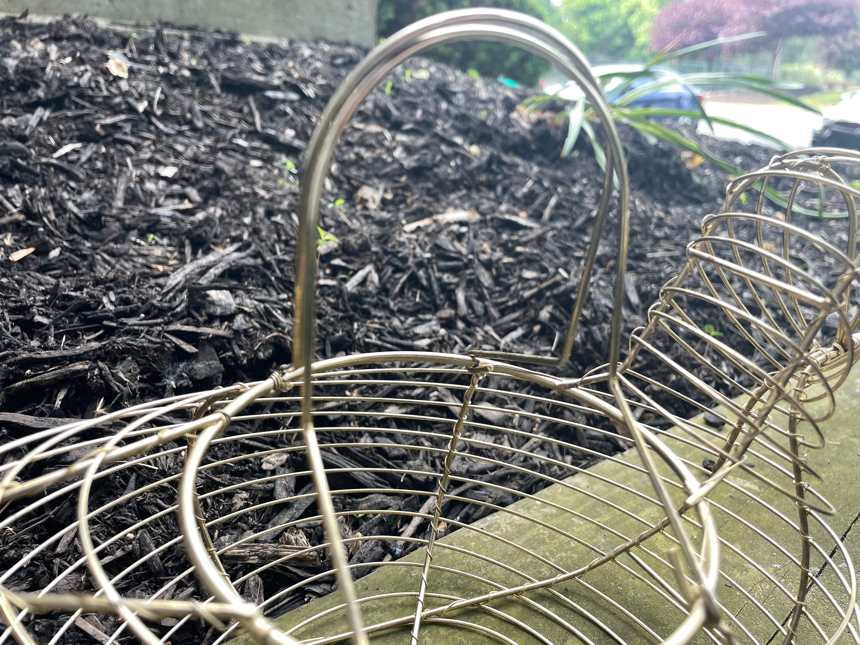 Wire Chicken Basket - Etsy