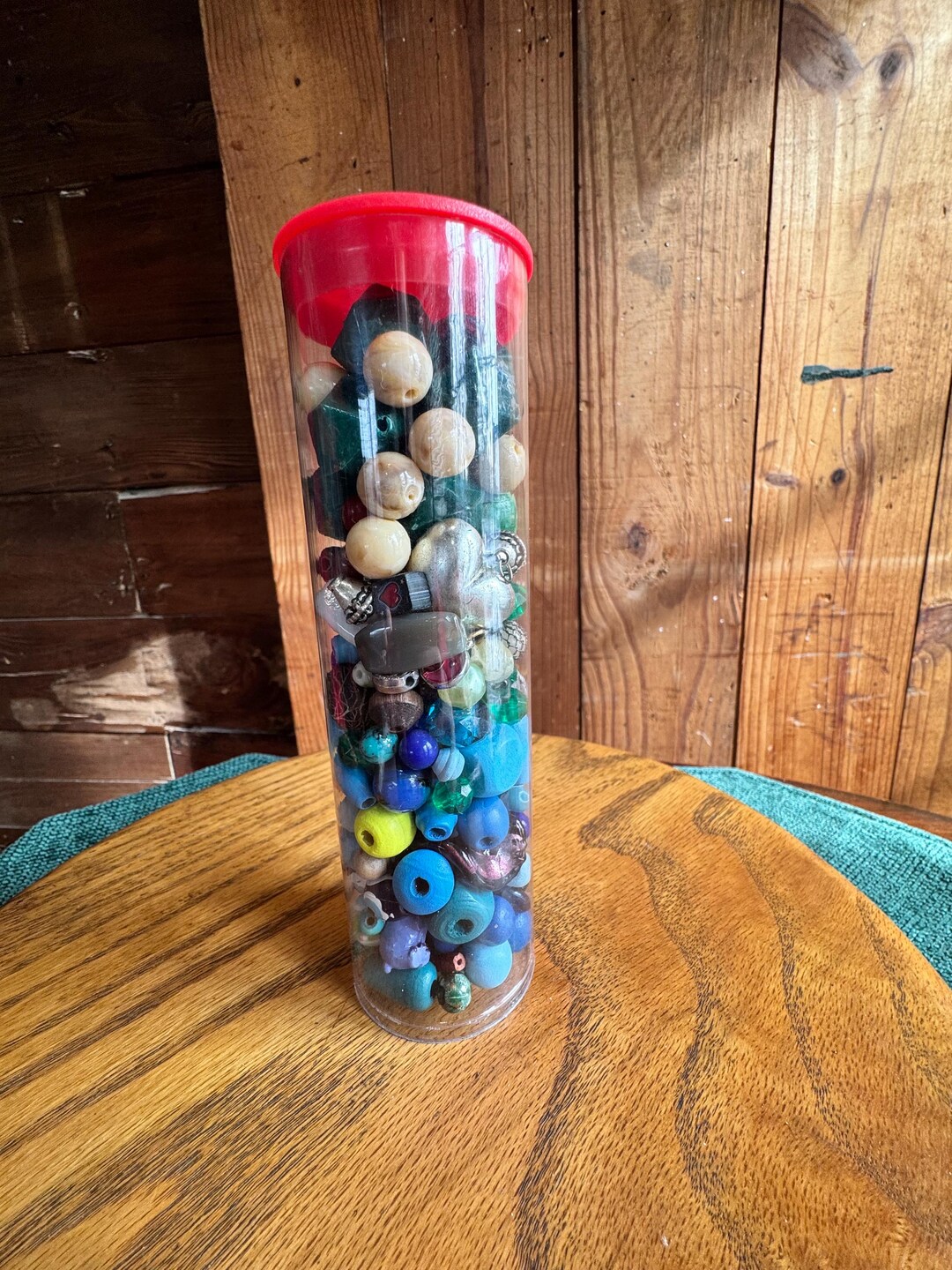 Bead Destash | Bohemian Style Beads | Destash Jar of Beads & Charms ...