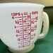 Set of 2 Vintage White Mix-n-store Tupperware Measuring Cups - Etsy