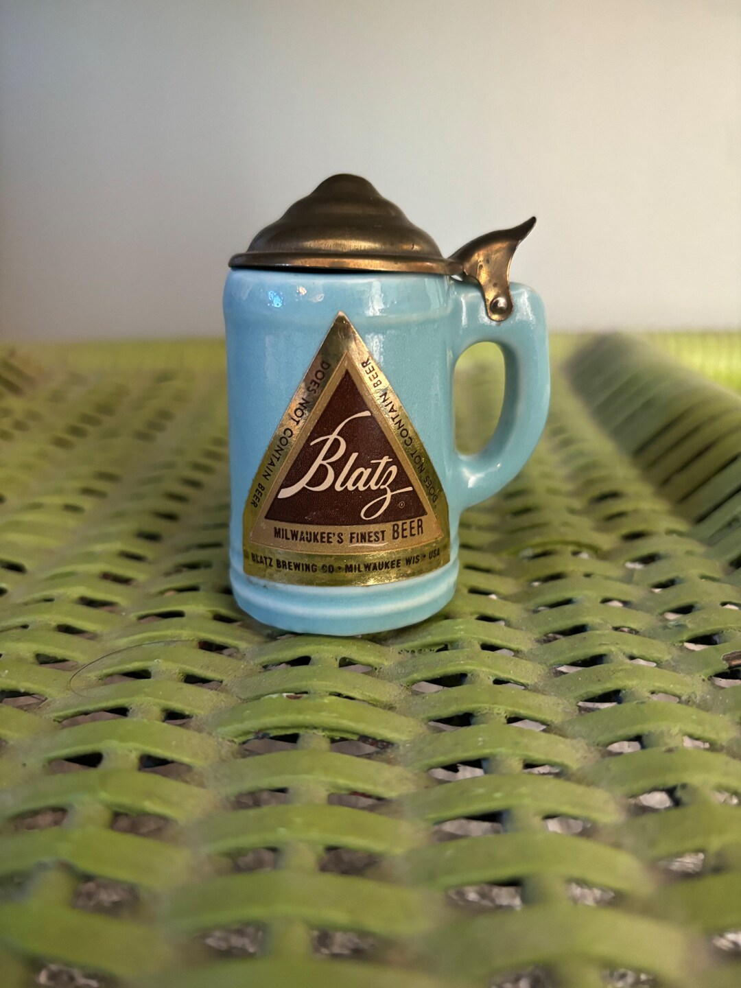 Blatz Brewing Miniature Beer Stein With Tin Lid - Etsy