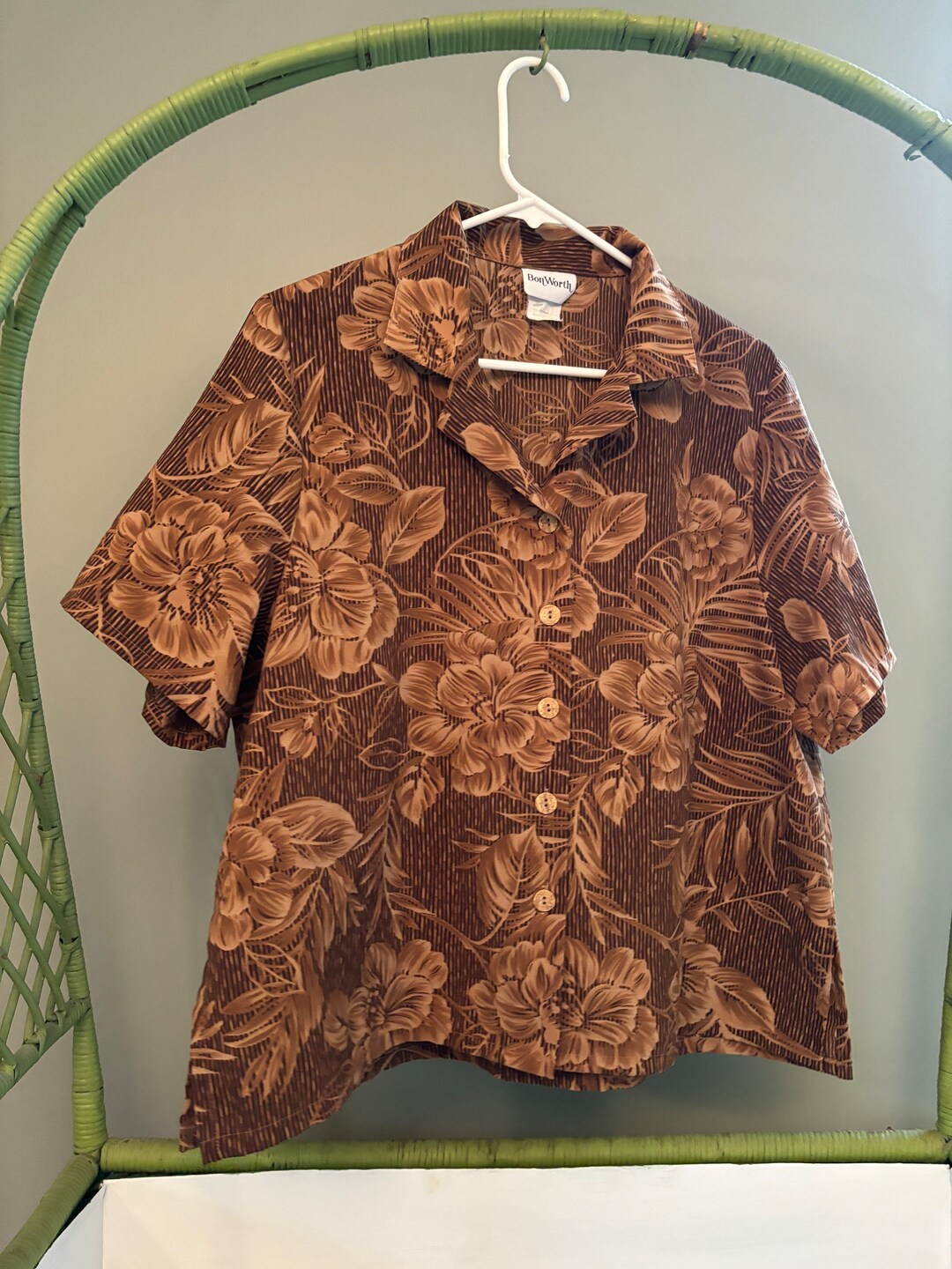 Vintage Bonworth Floral Top - Etsy