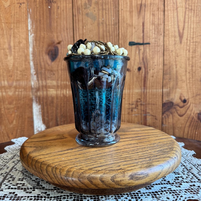 Gold Mermaid Jewelry Jar - Etsy