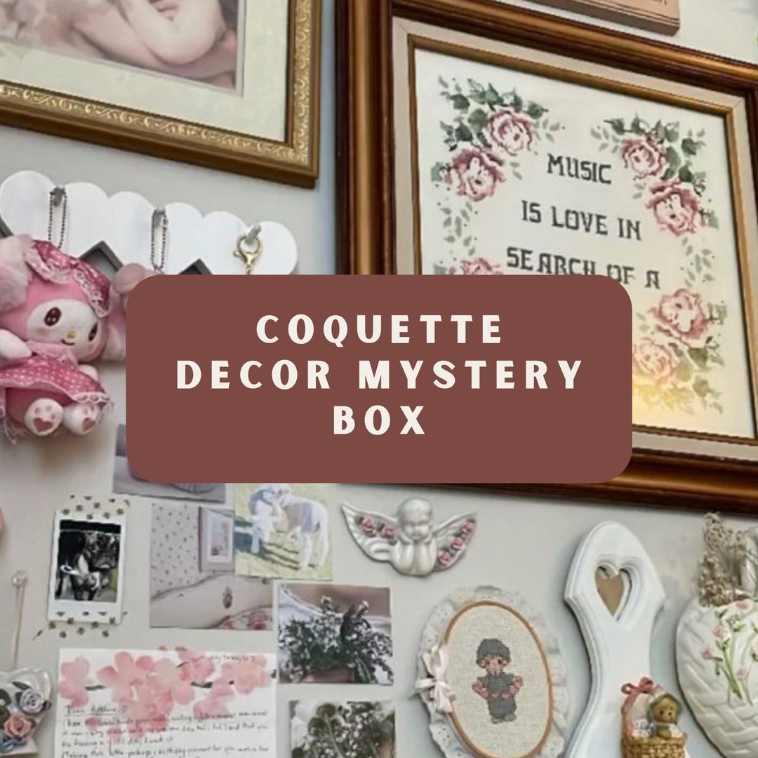 Coquette Mystery Vintage Decor Box - Etsy