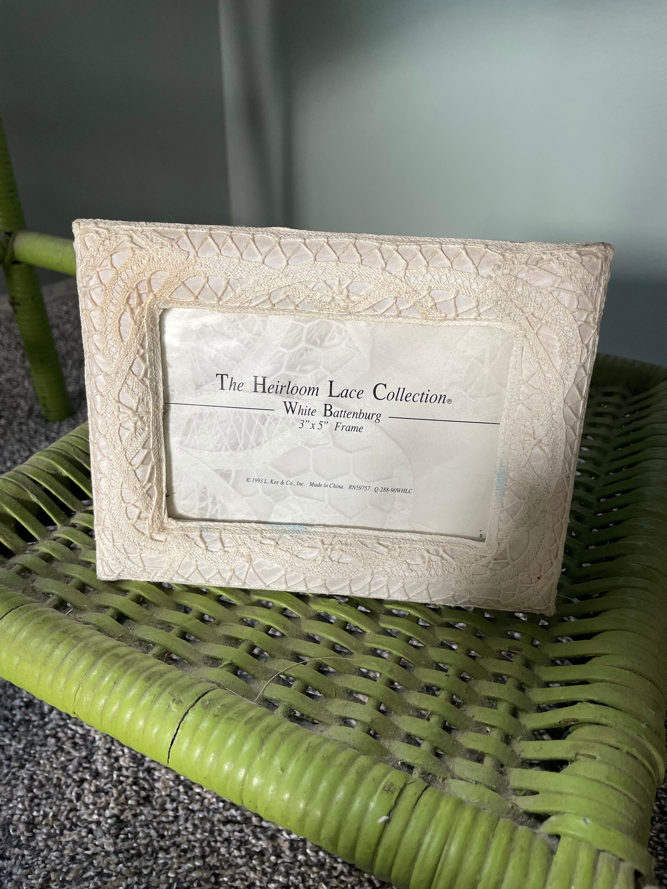 Vintage White Lace Picture Frame - Etsy