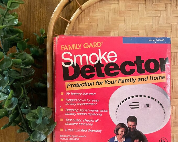 Unopened Vintage Smoke Detector - Etsy