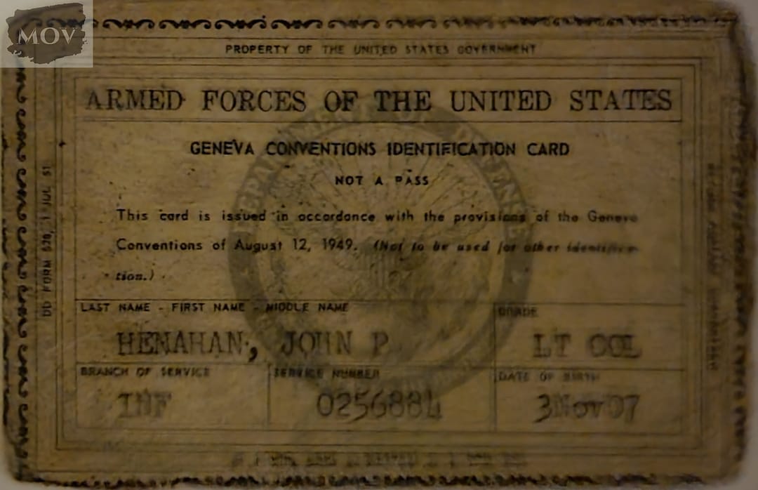Geneva Convention ID Card Armed Forces of the United States - Etsy