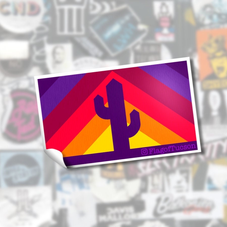 People's Flag of Tucson Sticker - Etsy