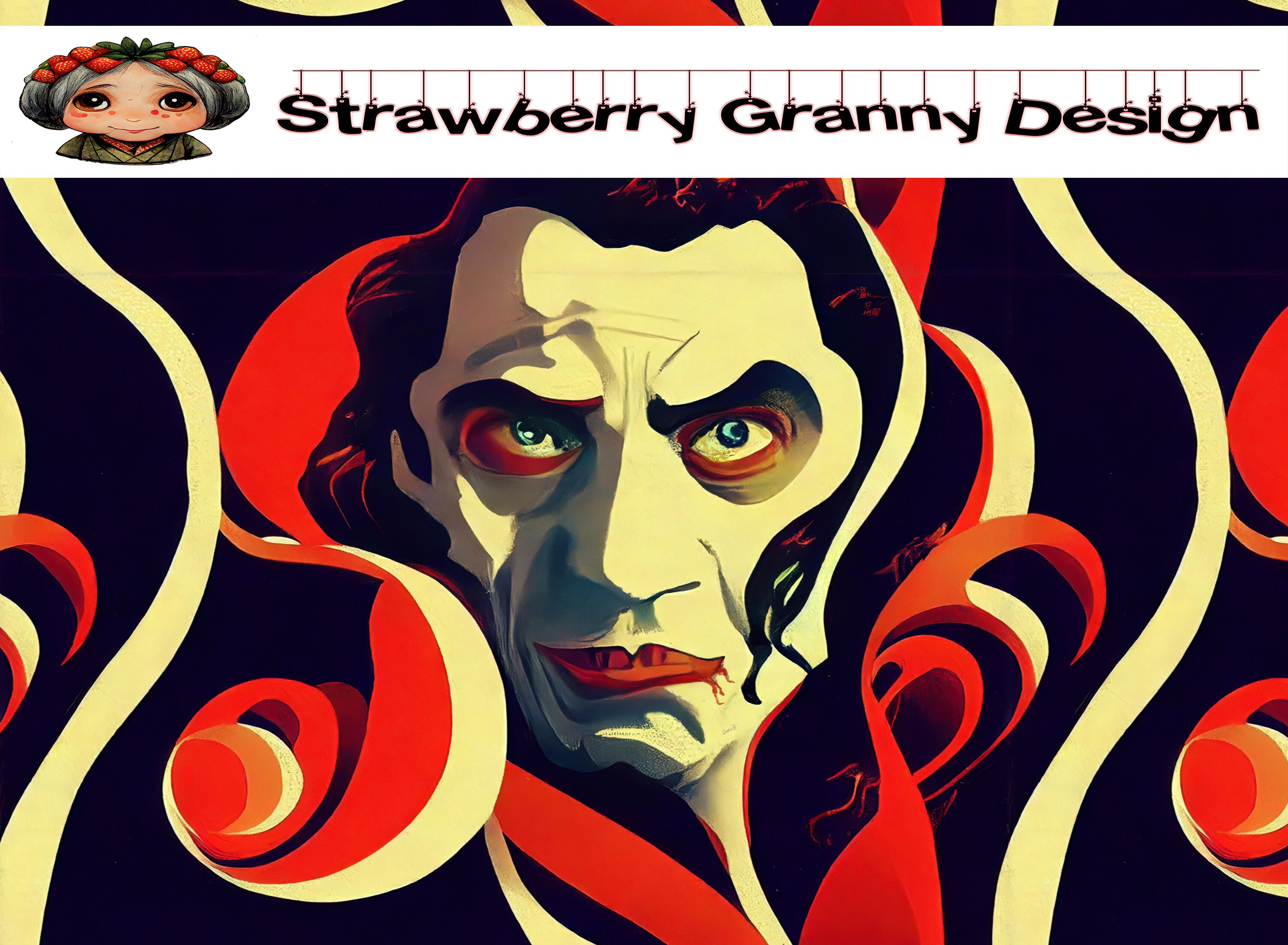 6 Halloween Horror Movies Poster Style Images, Seamless Paper, E-card ...